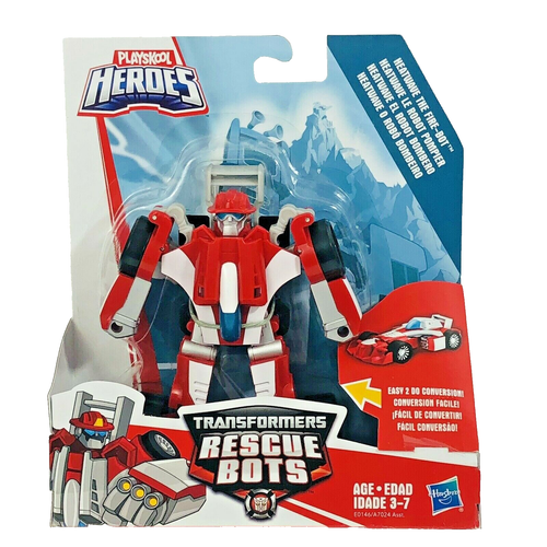 Transformers Rescue Bots Heatwave Fire Bot Racecar Figure Playskool ...