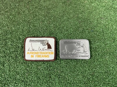 Rare Dan Wesson Silver Belt Buckle and Original Patch 1979 | eBay