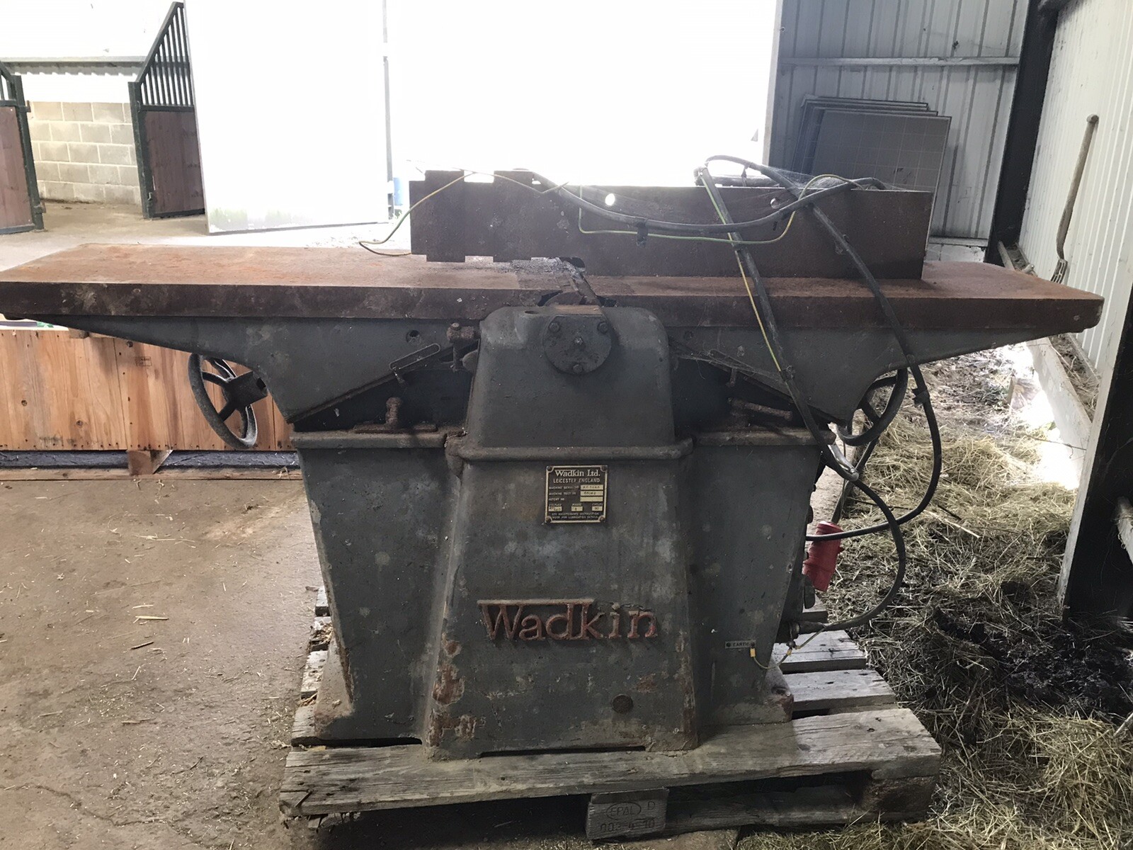 Wadkin RZ Overhead Surface Planer 16” | eBay UK