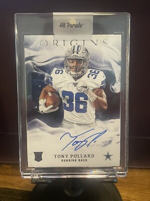 2019 Panini Origins Tony Pollard RC Rookie AUTO Dallas Cowboys | eBay
