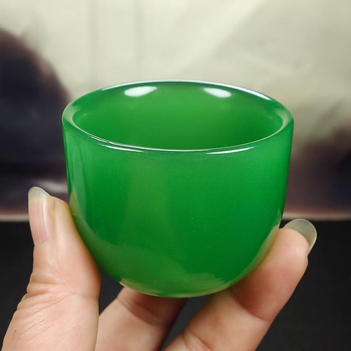 Afghan Jade Tea Cup Wine Cup Dual Use Set Of 8 Natural Stone Master ...