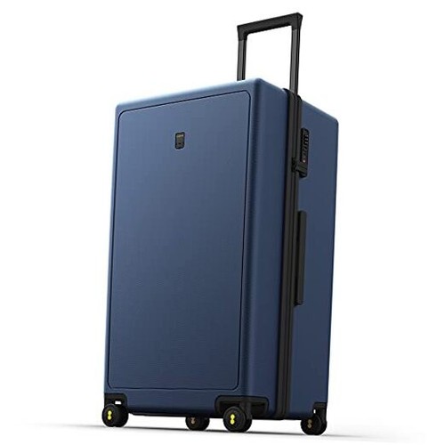 Trunk Luggages Luggage with Spinner Wheels, Luminous Textured 28 Inch ...