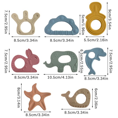 1PCS Baby Chewing Gutta Percha Adhesive Silicone Anti Eating Hand Gutta ...