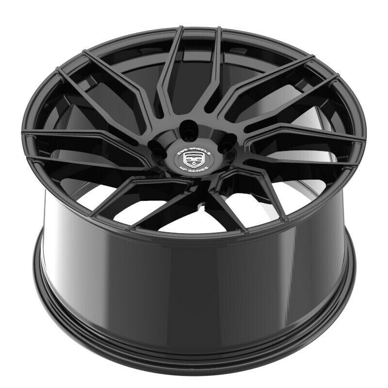 4 HP2 20 inch STAGGERED Gloss Black Rims fits MAZDA RX-8 BASE(AUTOMA ...