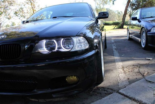 DEPO 99-01 BMW E46 2D COUPE / CABRIO AMBER LED CLEAR CLIP-ON CORNER ...