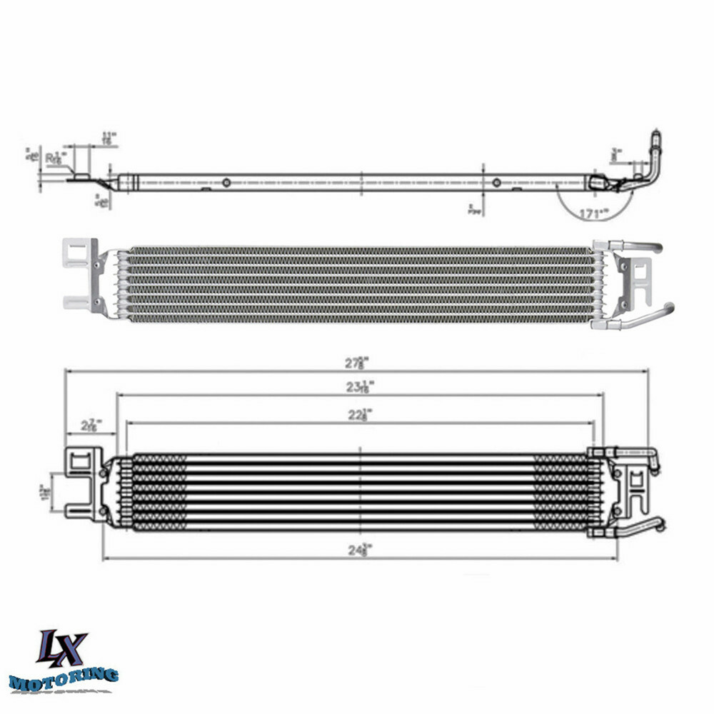 External Transmission Oil Cooler for Ford Focus 2005 - 2007 5S4Z7A095A ...
