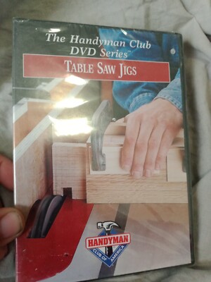 The Handyman Club of America Table Saw Jigs- DVD New Sealed a10 ...