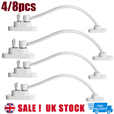 Window Door Security lock Restrictor for Baby Child Safety Cable + Key ...