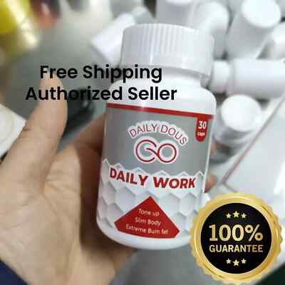 Daily Work Pills Brand New and Sealed by Daily Dous / Skinny 365 USA ...