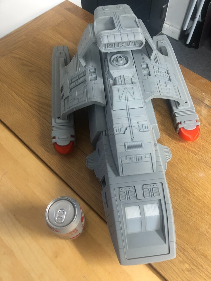 Star Trek - Danube-Class Runabout model - VERY LARGE - 3d printed | eBay UK