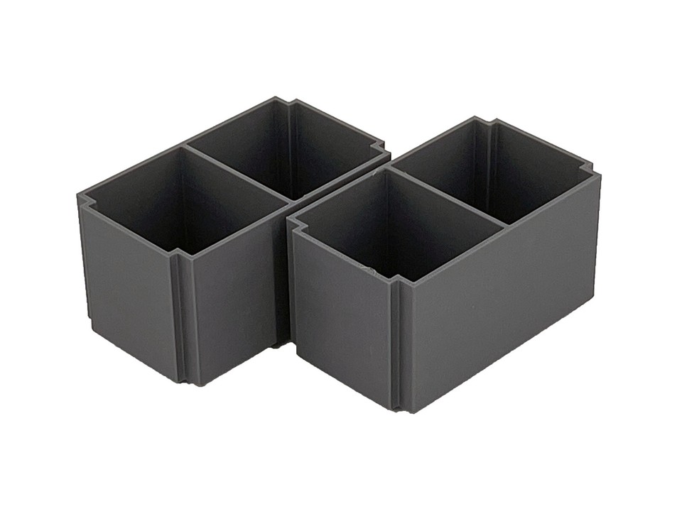 Husky Connect 2-Drawer Organizer Compatible Small Nesting Cup Bin | eBay