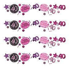 40TH PINK CONFETTI SPARKLING 40g | eBay