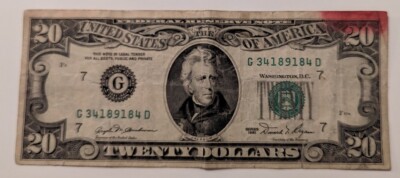 Old Vintage US Currency Twenty $20 Bill (1981 — Nice) | eBay