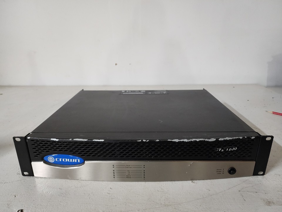 Crown CTS-1200 Two Channel Power Amplifier | eBay