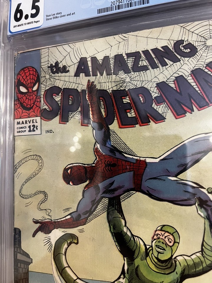 The Amazing Spider-Man #20. CGC 6.5 1965 First Appearance Of The ...