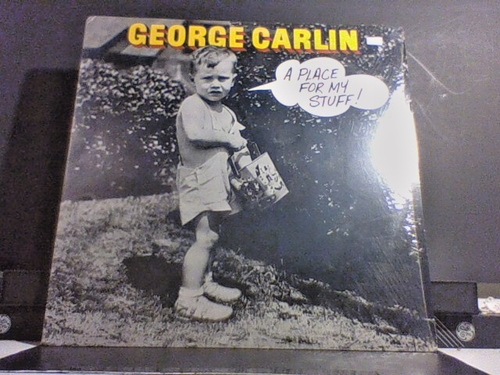 George Carlin A Place For My Stuff LP Like New Cover Still In Shrink ...