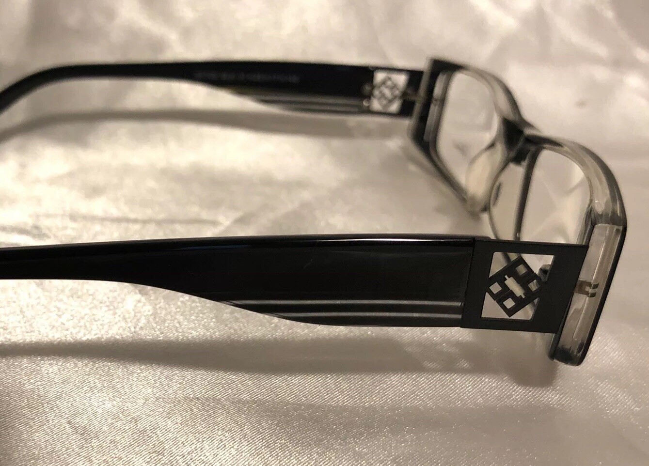 NEW 2 Pair AUTHENTIC SOARING HORSE SF709 EYEGLASSES BLACK / CLEAR ...