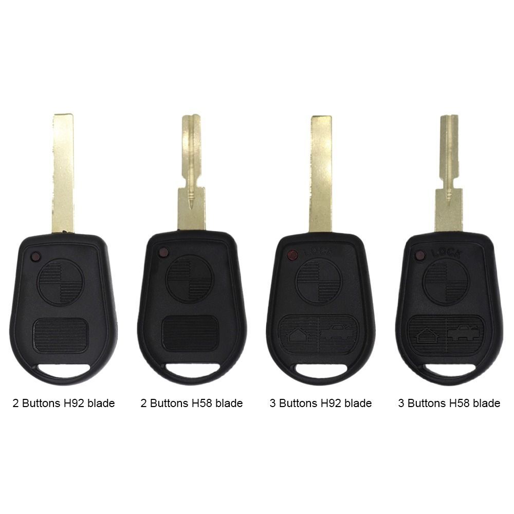 Key Case Remote Fob Cover Car Key Shell for BMW E31 E32 E34 E36 E38 E39 ...