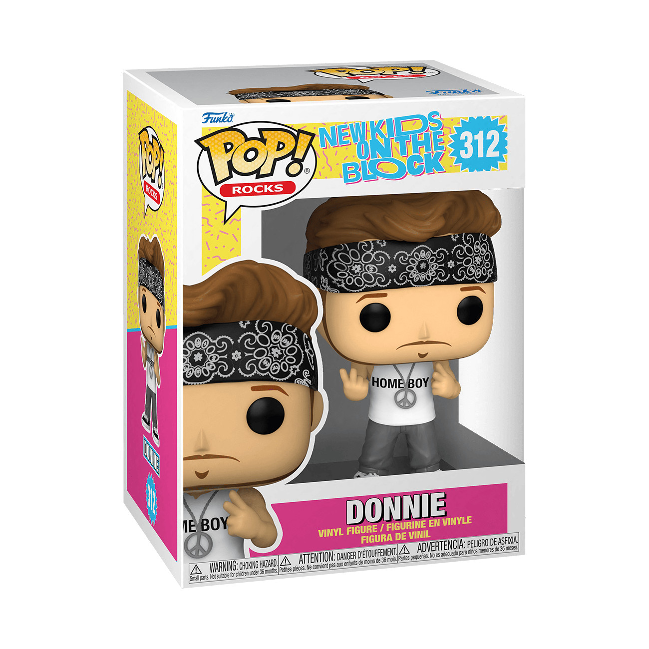 Funko Pop! Vinyl: New Kids on the Block - Donnie #312 for sale online ...