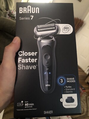 NEW! Braun Series 7 7025s Men’s Electric Razor Wet/Dry 360 adaptive ...