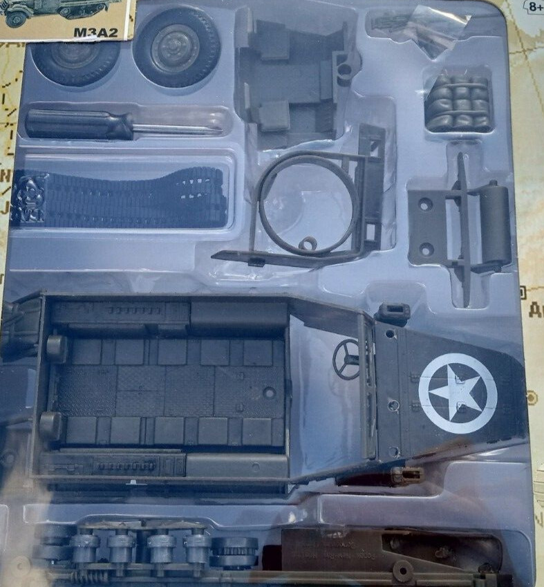 New-Ray Classic Tank M3A2 1/32 Plastic Tank Assembly Kit #61545 NIB | eBay