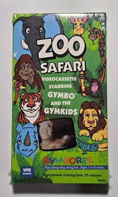 Gymboree: Zoo Safari VHS (1988) -- NEW! SEALED!! HANG TAG | eBay