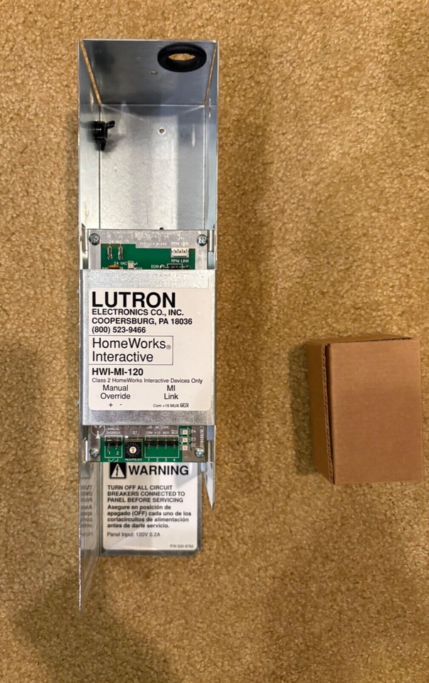 Lutron HomeWorks Interactive HWI-MI-120 120 V~Module Interface - FINAL ...