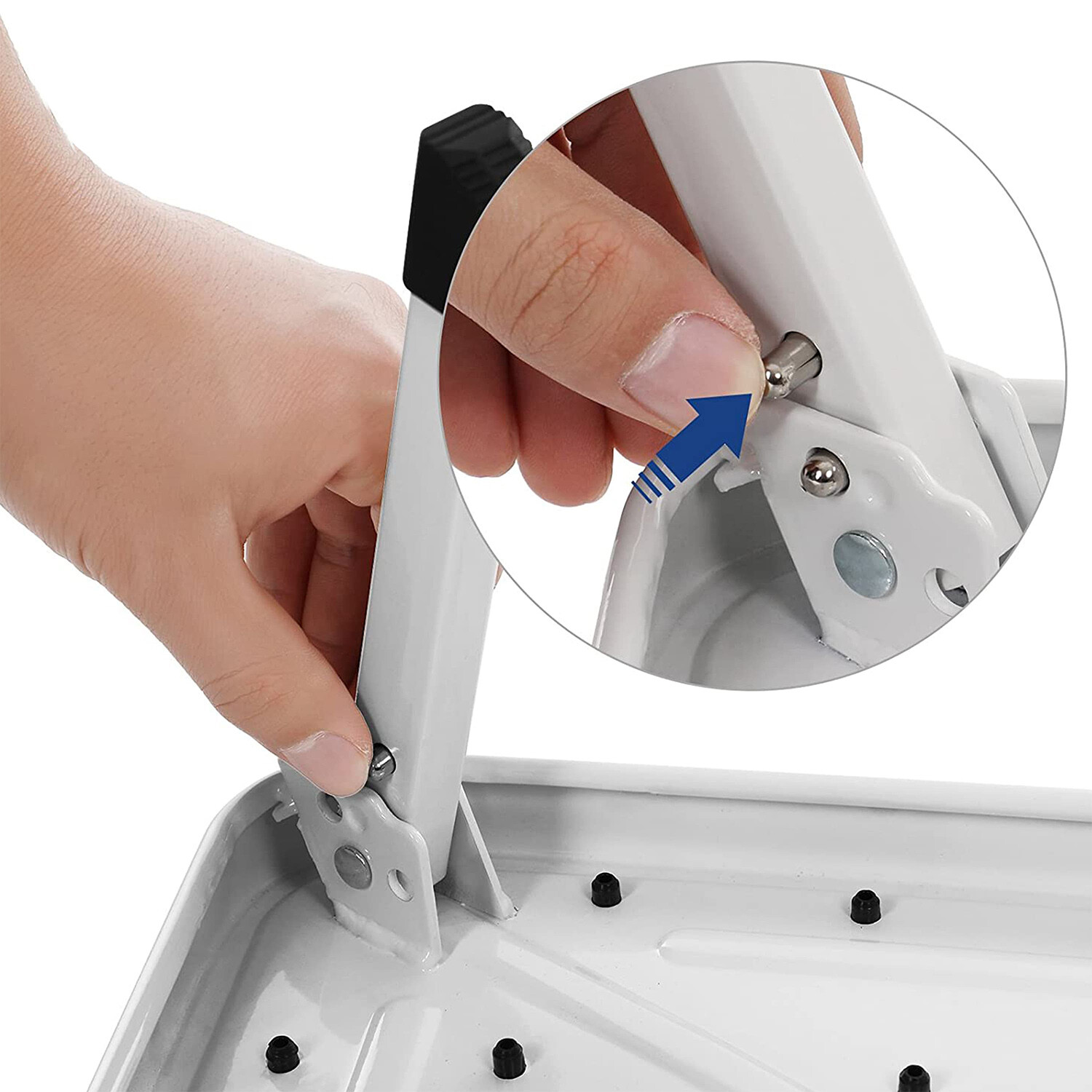 NON SLIP SAFETY KITCHEN BATH DISABILITY AID STOOL Metal MOBILITY SHOWER ...