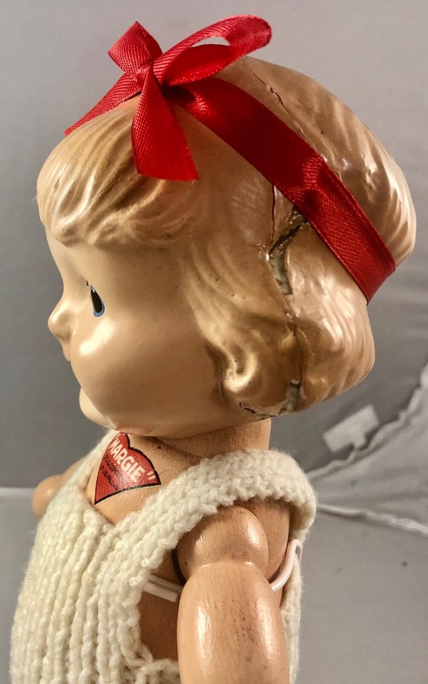 10" Antique American Composition Margie Doll! Adorable! 18061 | eBay