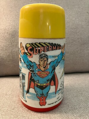 Superman Lunchbox Thermos - Aladdin | eBay