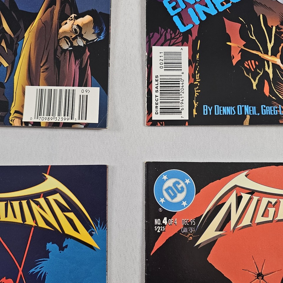 NIGHTWING #1-4 Comic Book Lot Full Mini Series DC Comics 1995 New B&Bs ...