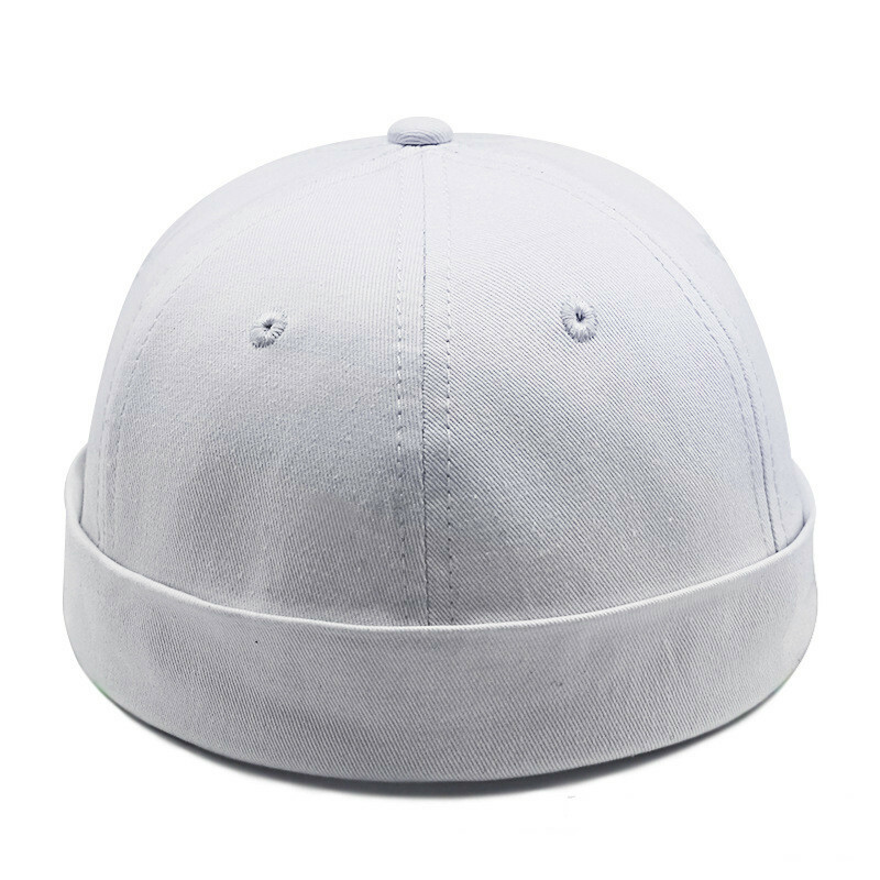 3XL Big Brimless Cap Skullcap Rolled Cuff No Visor Beanie Docker Hat M ...