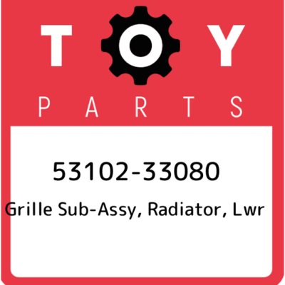 53102-33080 Toyota Grille sub-assy, radiator, lwr 5310233080, New ...