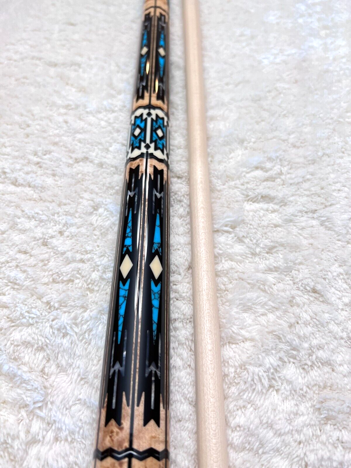 IN STOCK, Viking Two Feathers TF-WOLF Pool Cue w/ ViKORE Shaft, #16 Of ...