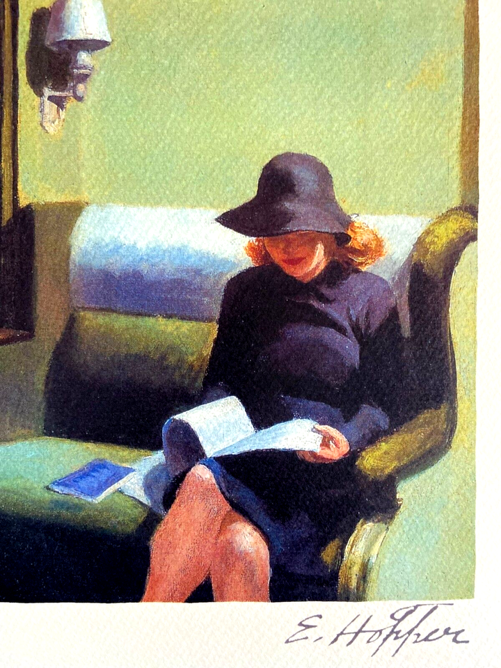 Edward Hopper Lithograph COA - Original Signed Numbered Limited | eBay