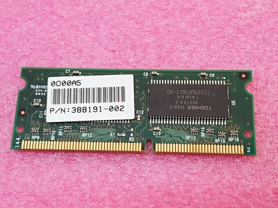 Toshiba RAM THLY6480H1FG-80 8MX 64 SDRAM PC100-222-620 | eBay