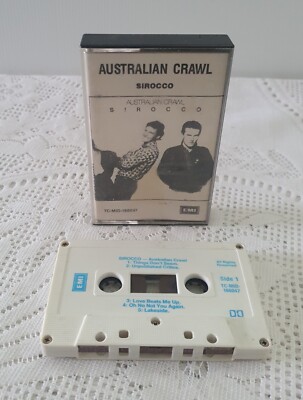 Australian Crawl Sirocco Cassette Tape Album 1981 EMI #1501 | eBay