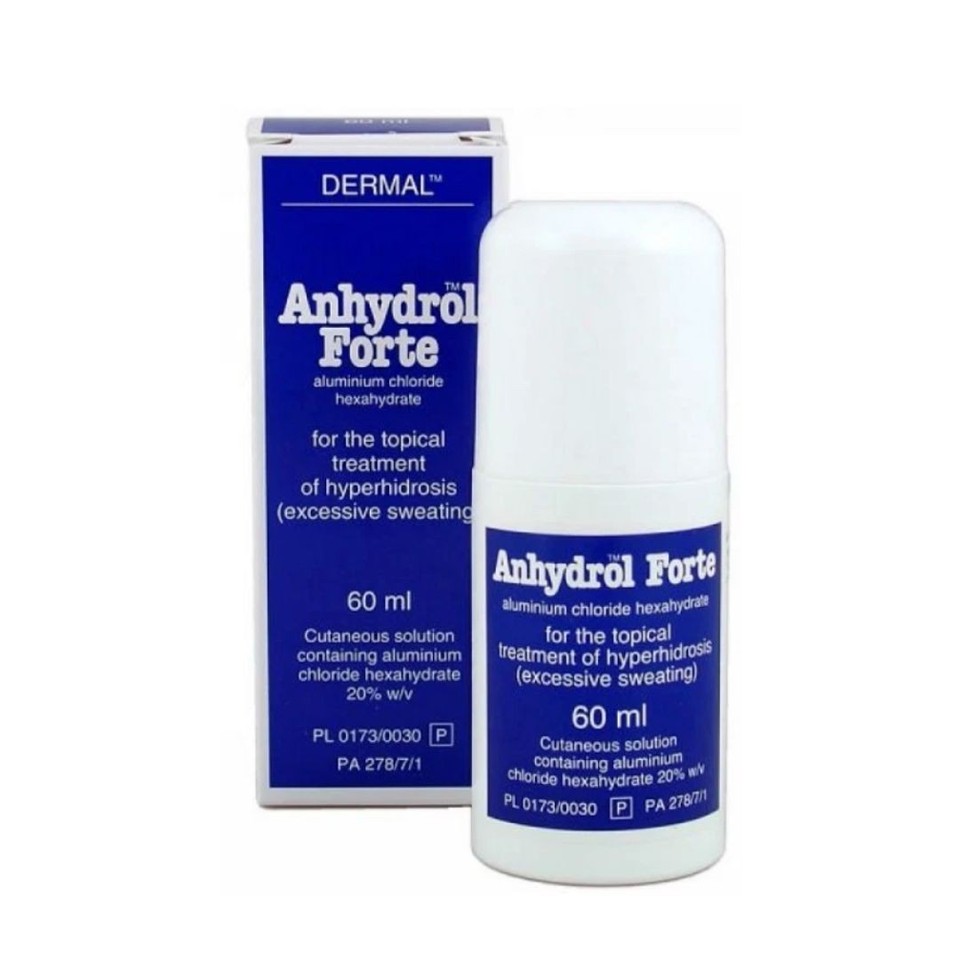 ANHYDROL Forte Roll On 60ml For excessive sweating.(Roll on just like ...