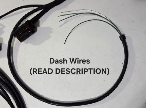 NEW AHU/1Z TDI Stand Alone Wiring Harness For 1996-1998 VW MK3 1.9L ...