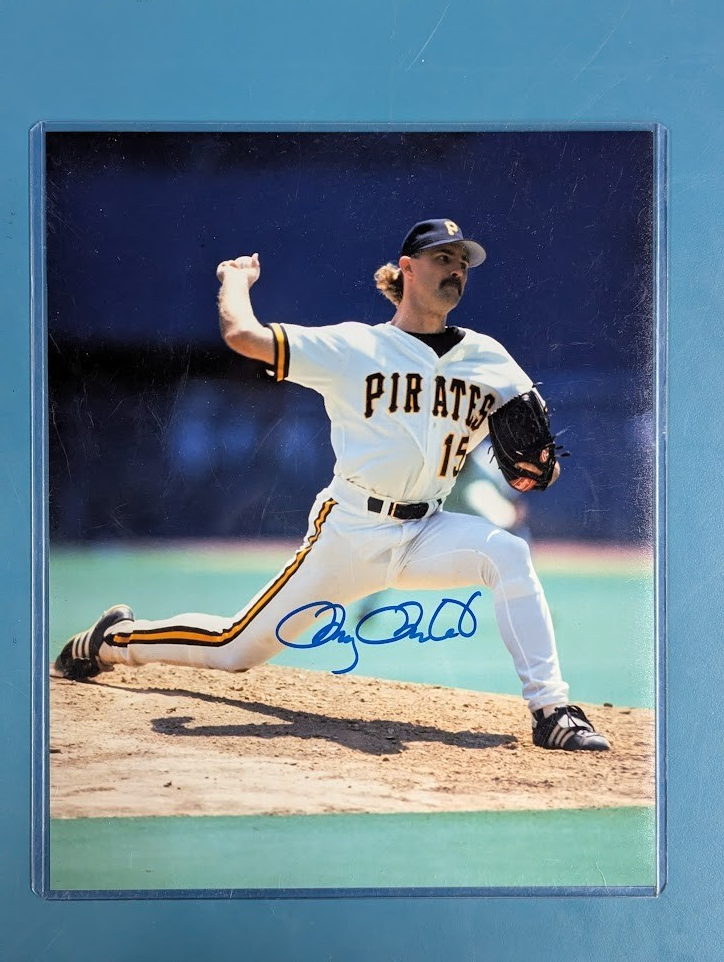 DOUG DRABEK Signed Autographed Auto 8x10 Photo Picture Pittsburgh ...