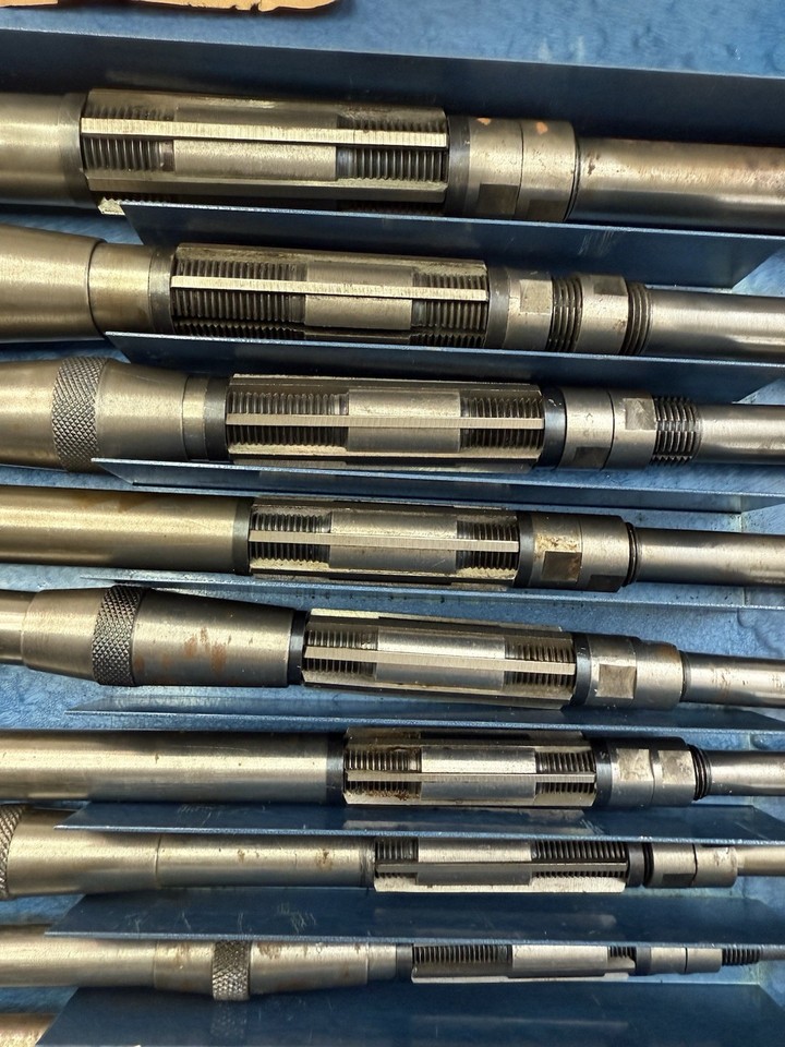 Vintage Adjustable Reamers And Reamer Pilots BEAR Overall 17/32” To 1-3 ...