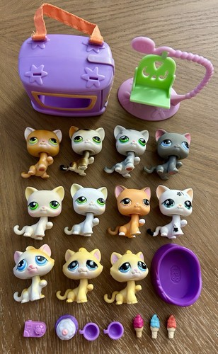 Littlest Pet Shop LPS Kitten Shorthair Cats #11 27 32 74 98 456 539 547 ...