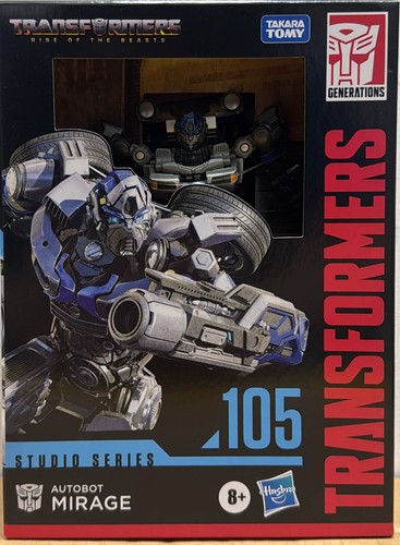 HASBRO TRANSFORMERS STUDIO SERIES #105 DELUXE CLASS MV7 MIRAGE ACTION ...