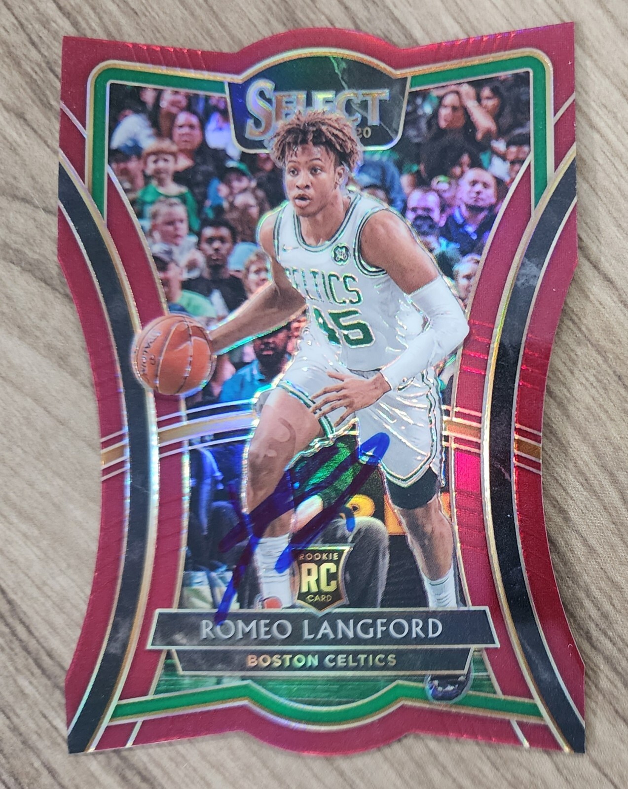 Romeo Langford Signed 2019-20 Select Rookie Card #167 Boston Celtics ...