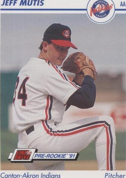 1991 Line Drive Pre-Rookie - AA Jeff Mutis #90 (RC) for sale online | eBay