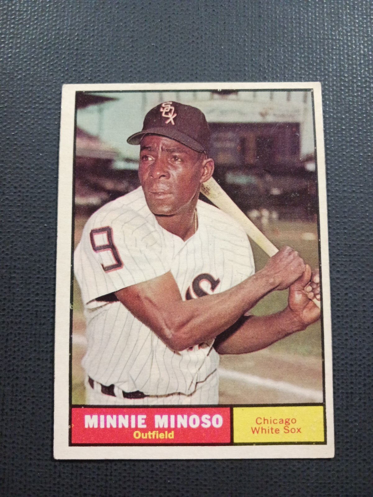 1961 Topps Minnie Minoso Chicago White Sox HOF #380 ⚾️⚾️💥 VG/VG+ | eBay