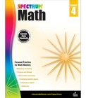 Spectrum Math Workbook, Grade 4 - Paperback By Spectrum - VERY GOOD ...