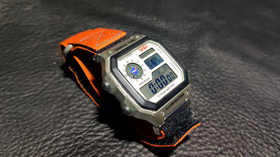Casio Royale NASA - Custom Strap/FacePlate/Filter - AE-1200 Modified ...
