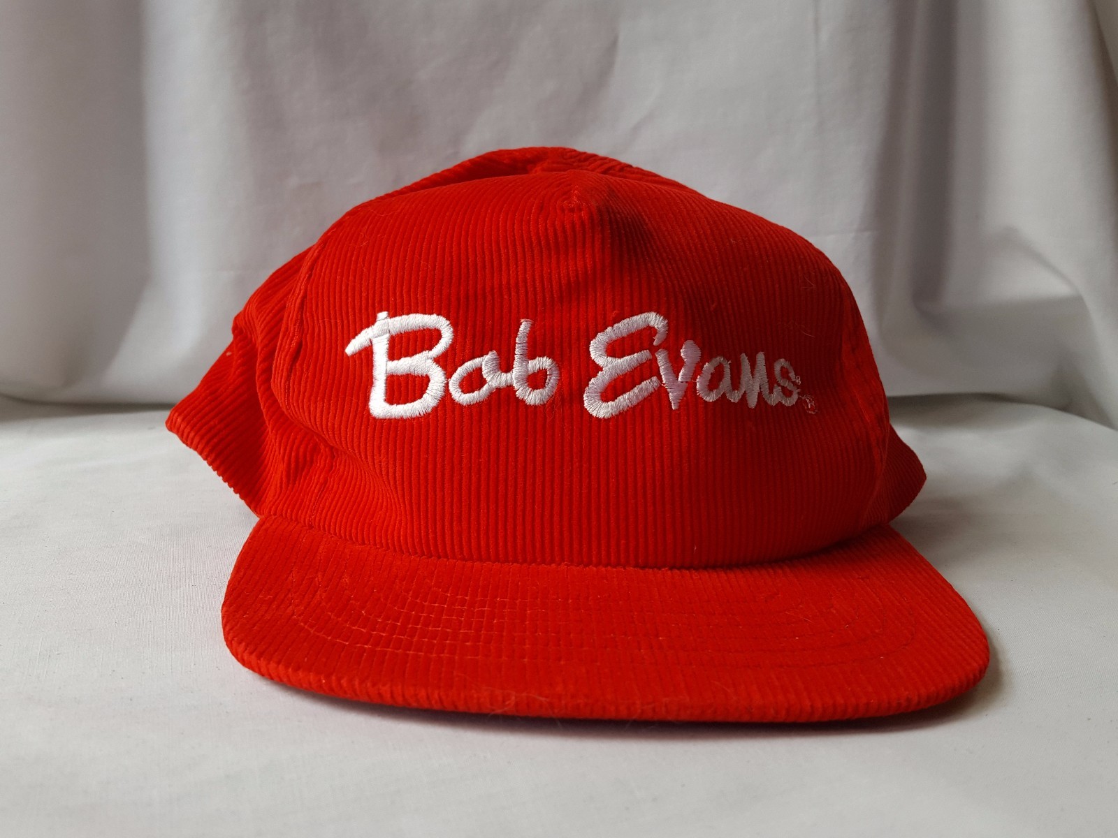 Bob Evans Vintage Corduroy Trucker Hat Snapback Cap R… - Gem