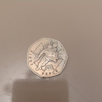 Very Rare 2006 Fifty Pence 50p Commemorative World War II Coin wounded ...